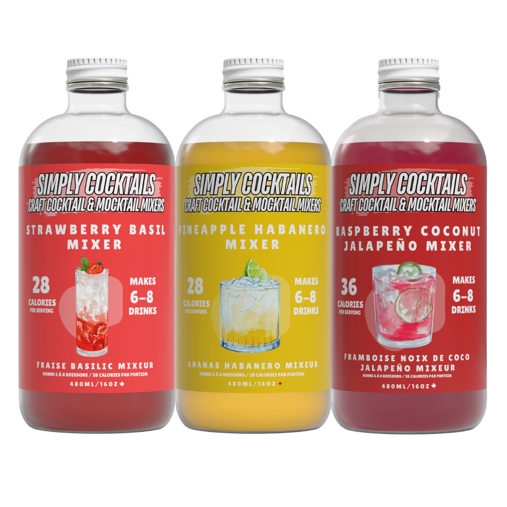 The Margarita & Mojito Mixer Pack – Simply Cocktails